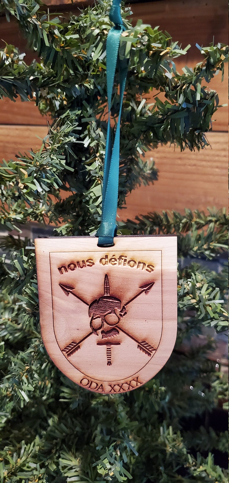 US Army Special Forces CIF Ornament cedar or Aspen | Etsy