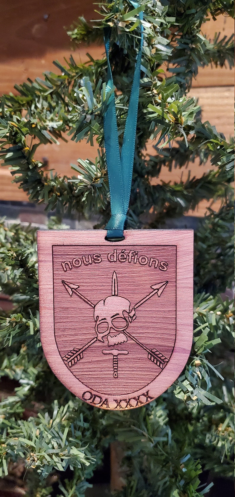 US Army Special Forces CIF Ornament cedar or Aspen | Etsy