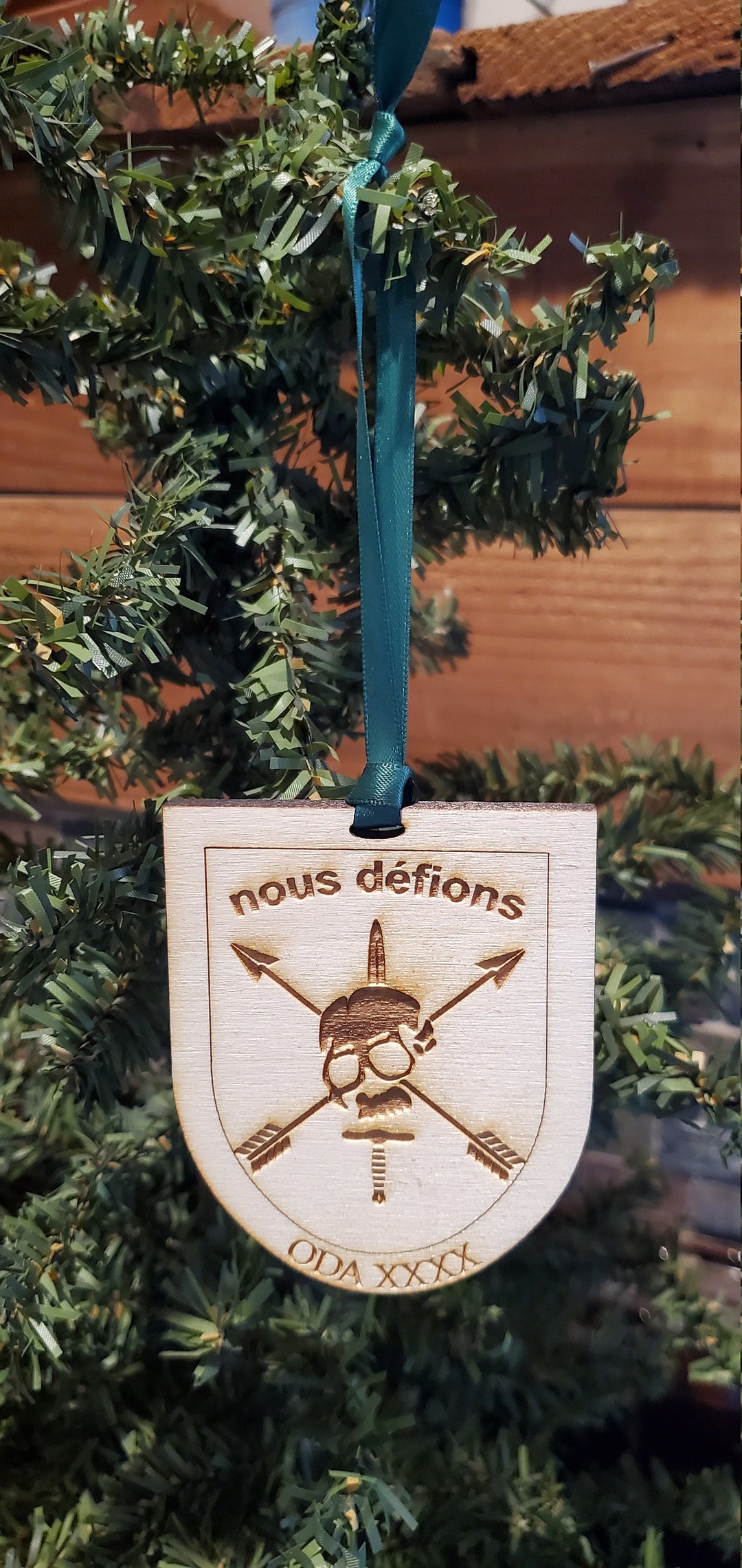 US Army Special Forces CIF Ornament (cedar or Aspen) - Etsy