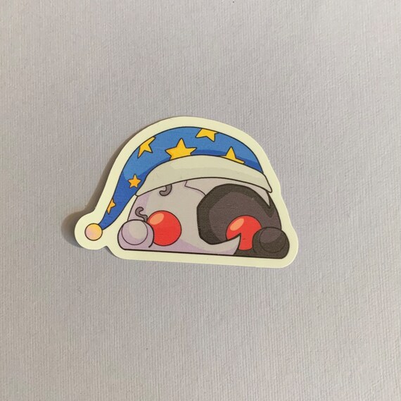 Moon moondrop Security Breach Face Sticker - Etsy