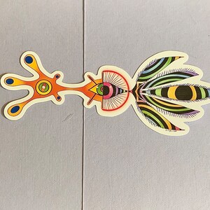 Sahaquiel Neon Genesis Evangalion Two Faced Sticker - Etsy