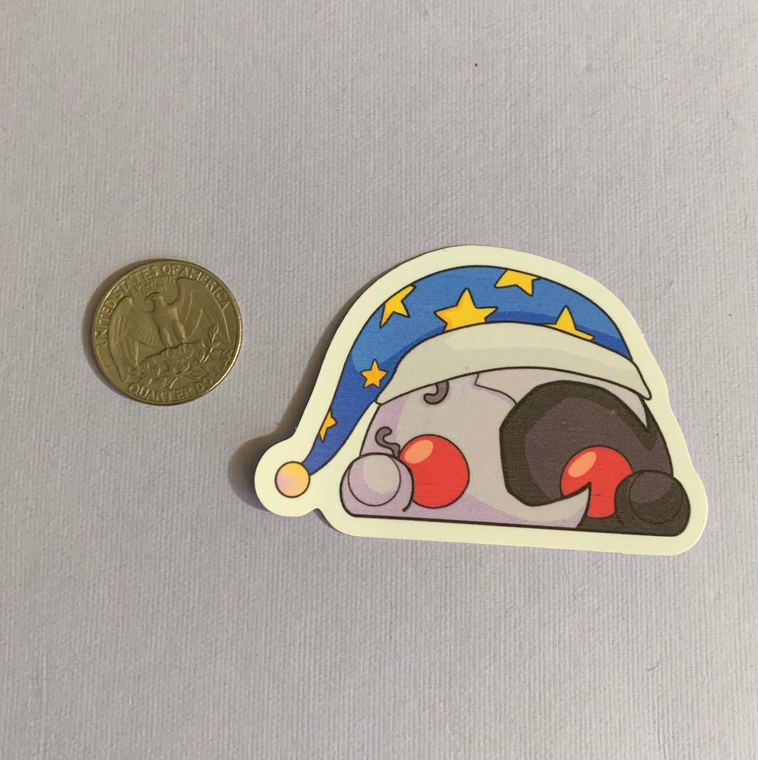 Moon moondrop Security Breach Face Sticker - Etsy