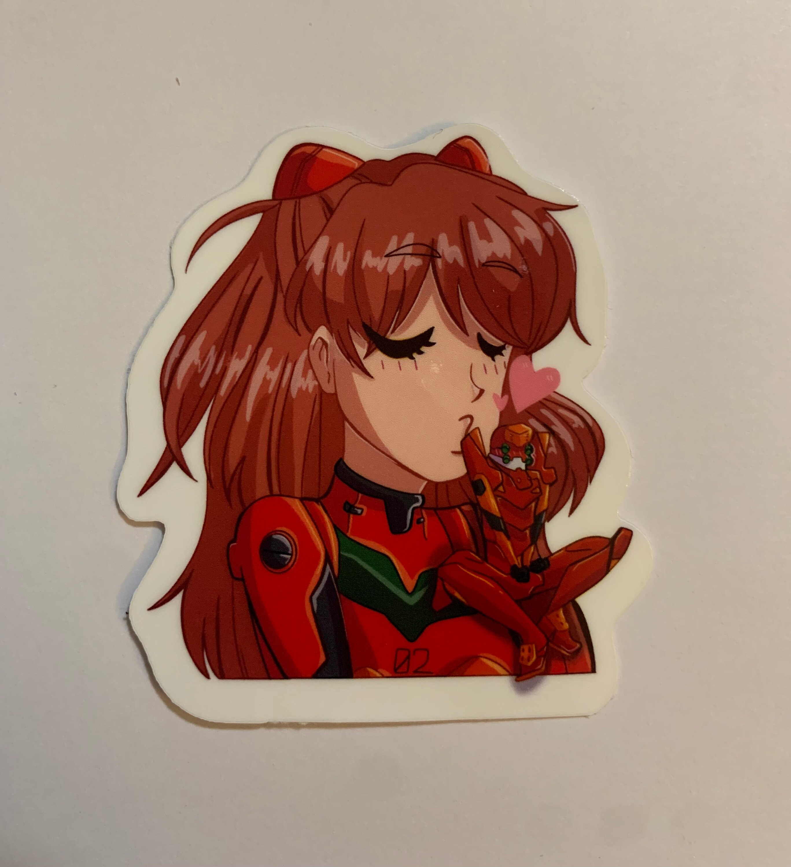 Asuka and Unit 02 - Etsy