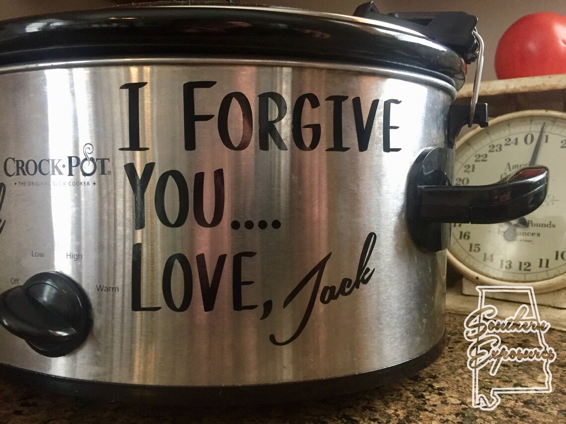 This Is Us Crockpot SlowCooker Decal Unplug Me Love Jack Big 3 | Etsy