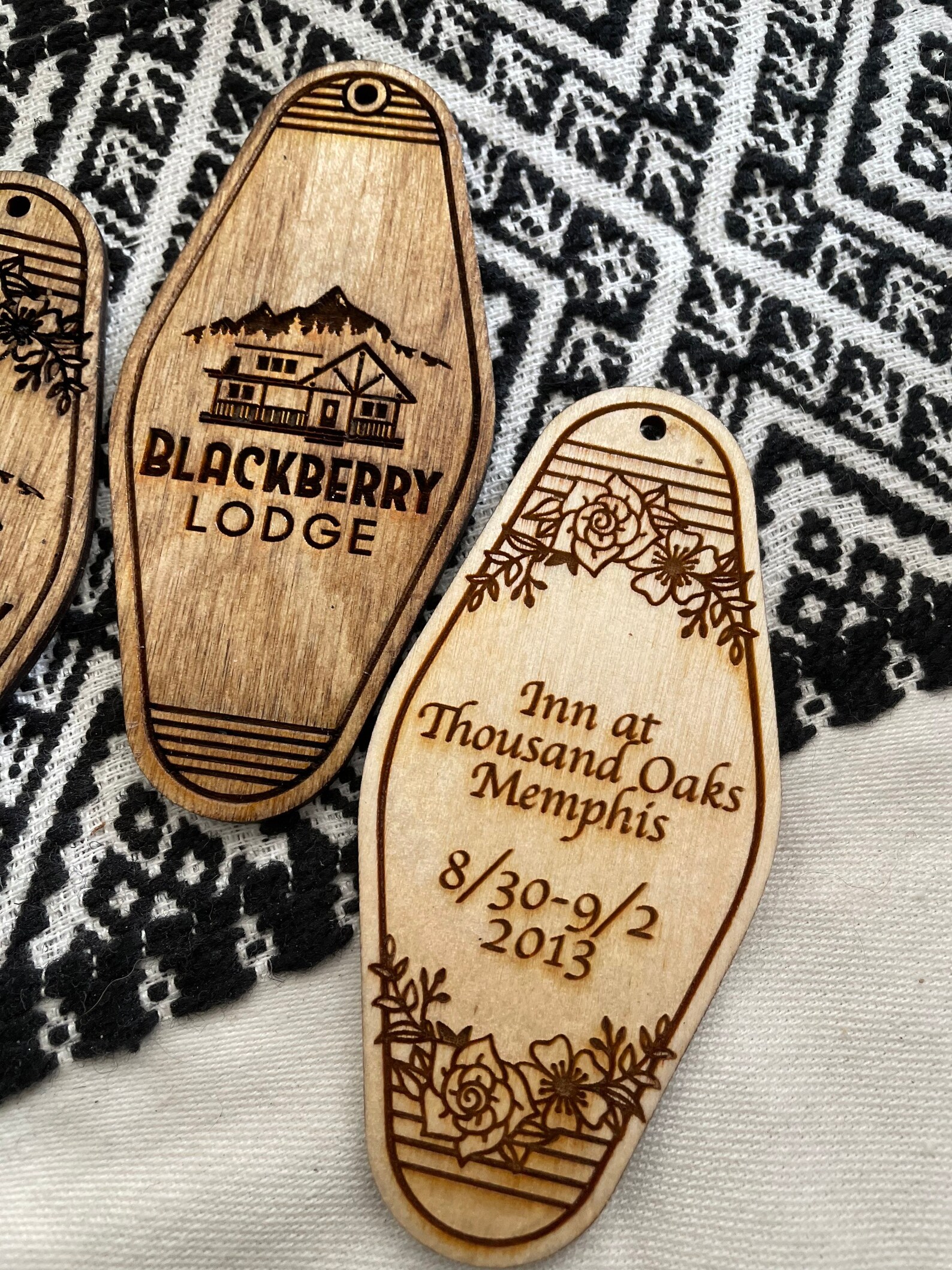 Retro Hotel Motel Key Tag Custom Personalized, Vintage Key Fob ...