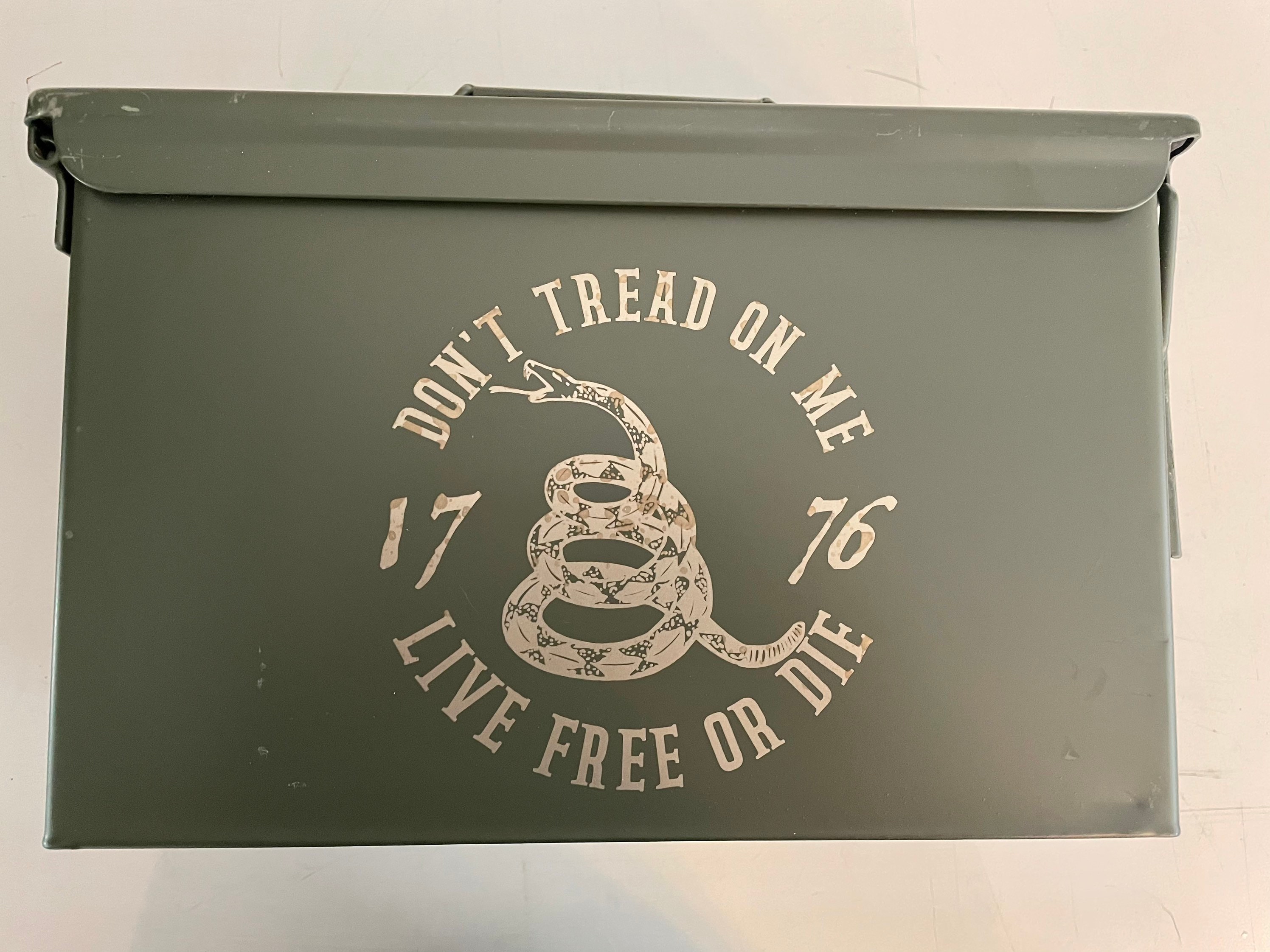 Engraved Ammo Can – Custom Steel Storage Box, Second Amendment - Etsy