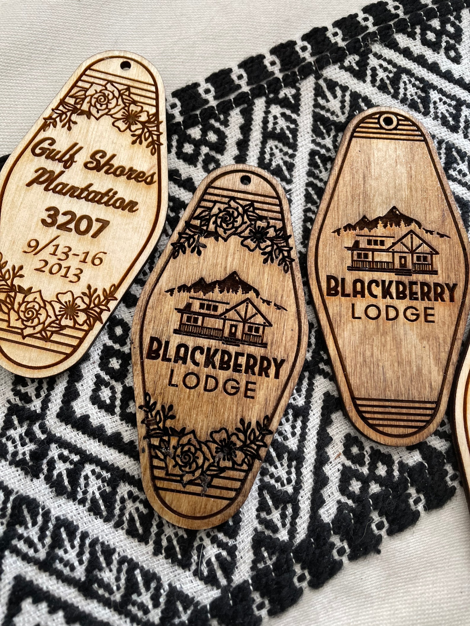 Retro Hotel Motel Key Tag Custom Personalized, Vintage Key Fob ...