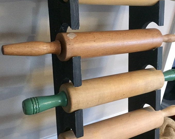 3 Pin Rolling Pin Rack for Your Wooden Rolling Pin Collection Farmhouse ...