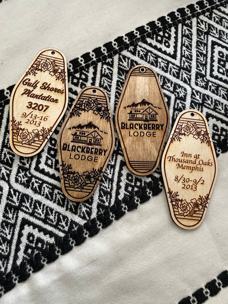 Retro Hotel Motel Key Tag Custom Personalized Vintage Key - Etsy