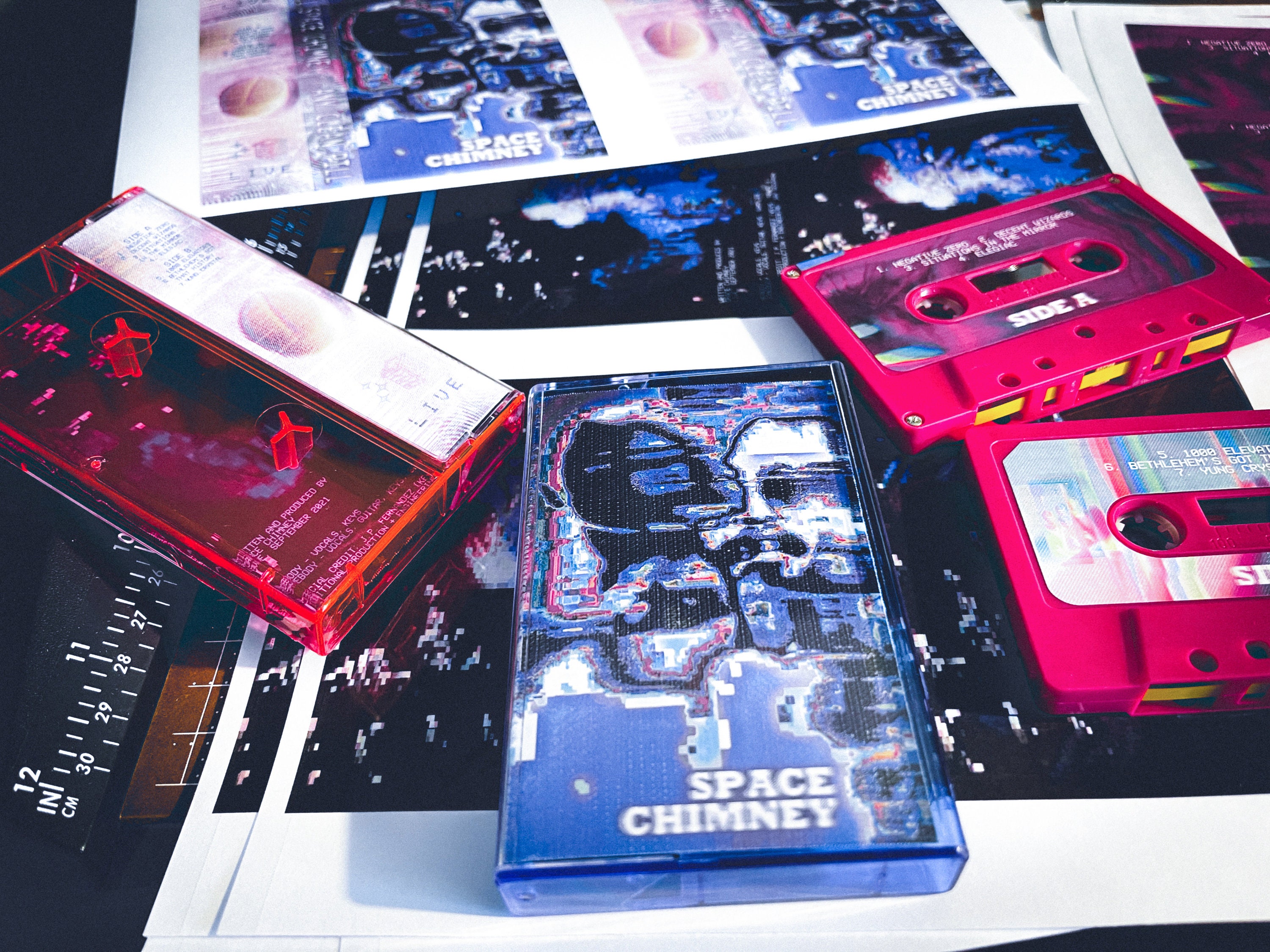 Space Chimney Any Clean Pill cassette Limited Edition - Etsy