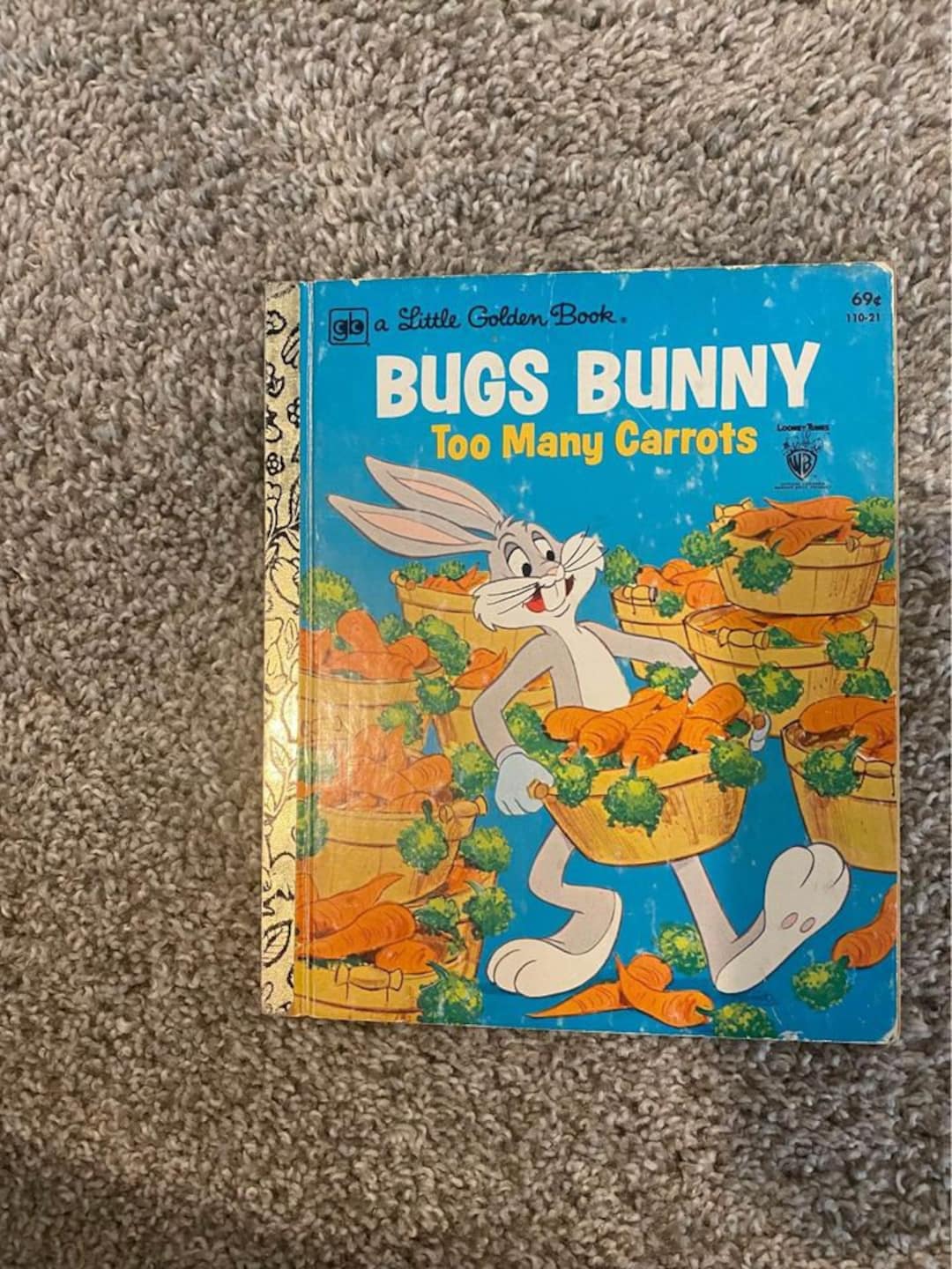Vintage Bugs Bunny Golden Book - Etsy