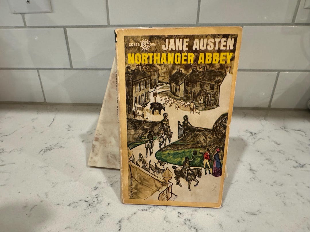 Northanger Abbey by Jane Austen 1965 Signet Edition Gothic Classics ...
