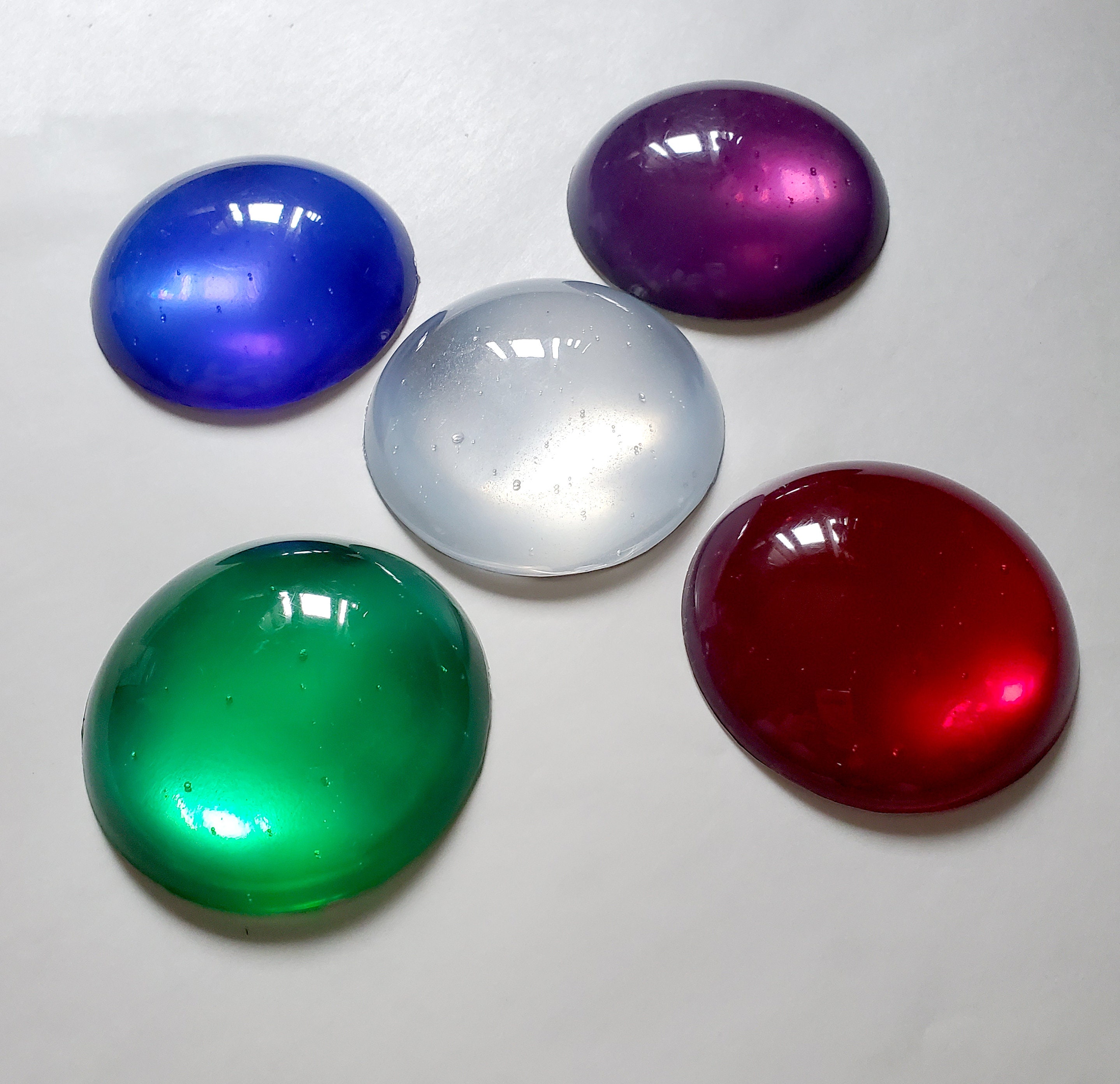 Extra Large Round Gem comes in Many Colors - Etsy
