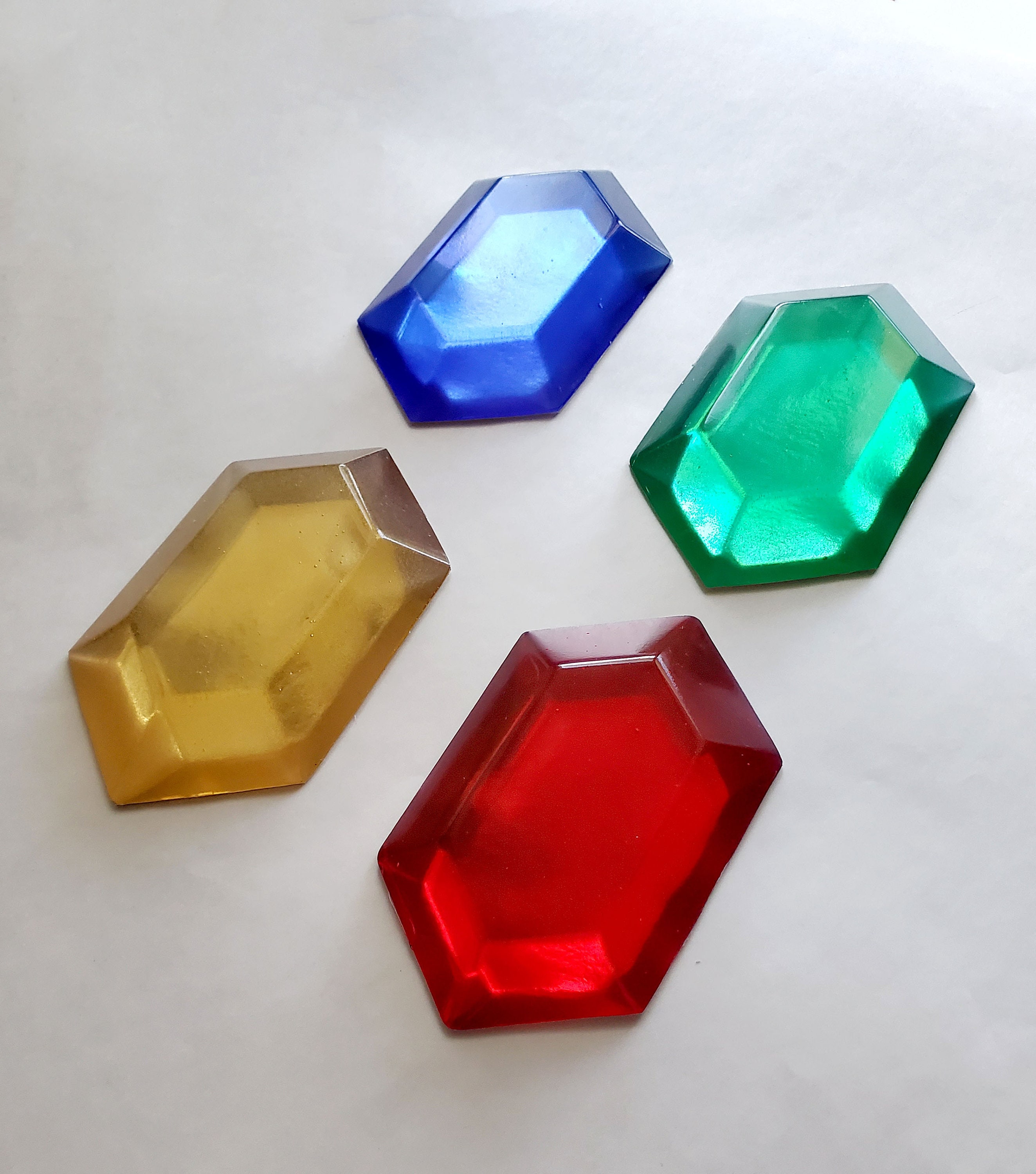 Extra Large Rupee Gem comes in Many Colors - Etsy