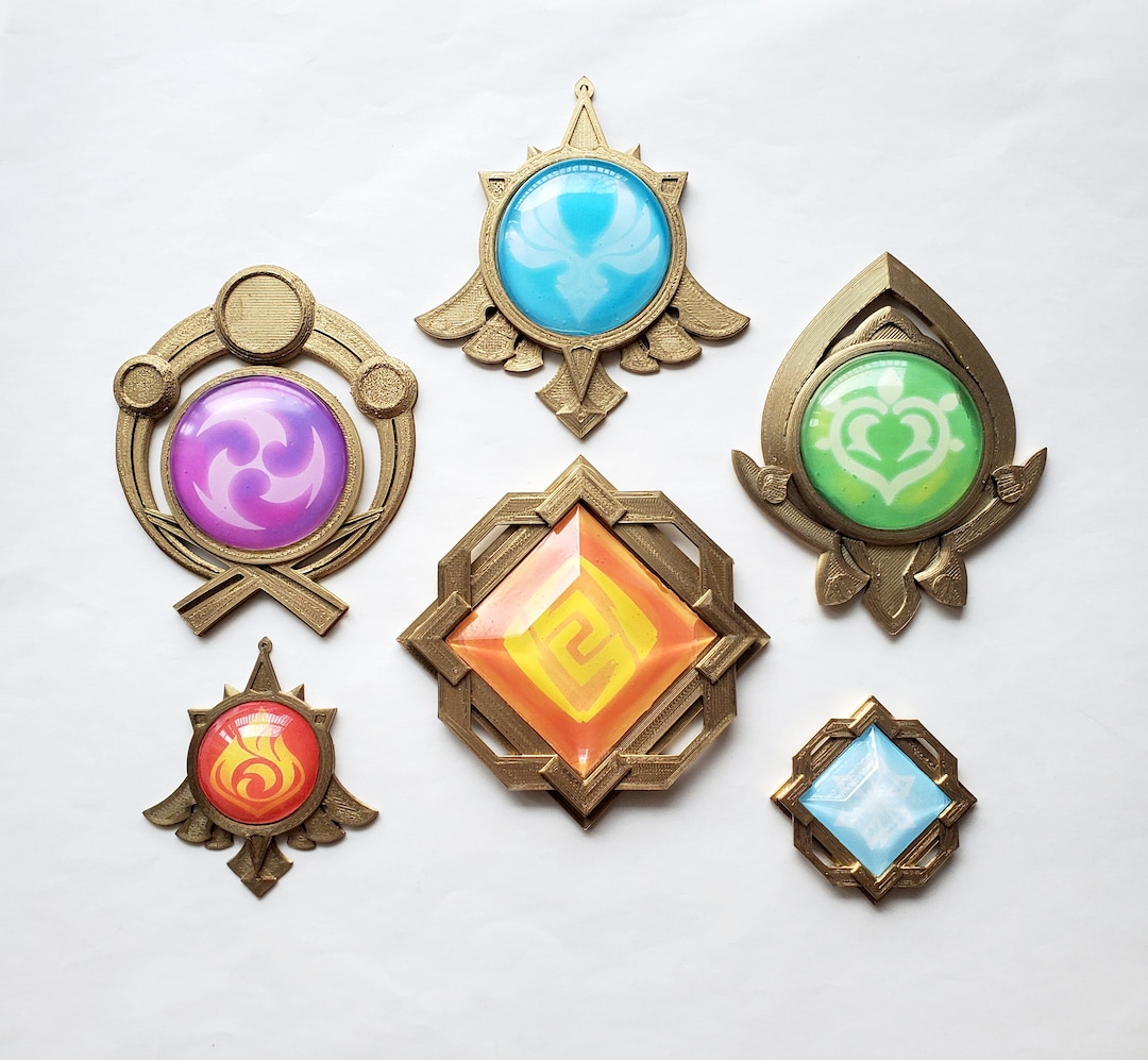 Genshin Impact Visions - Etsy