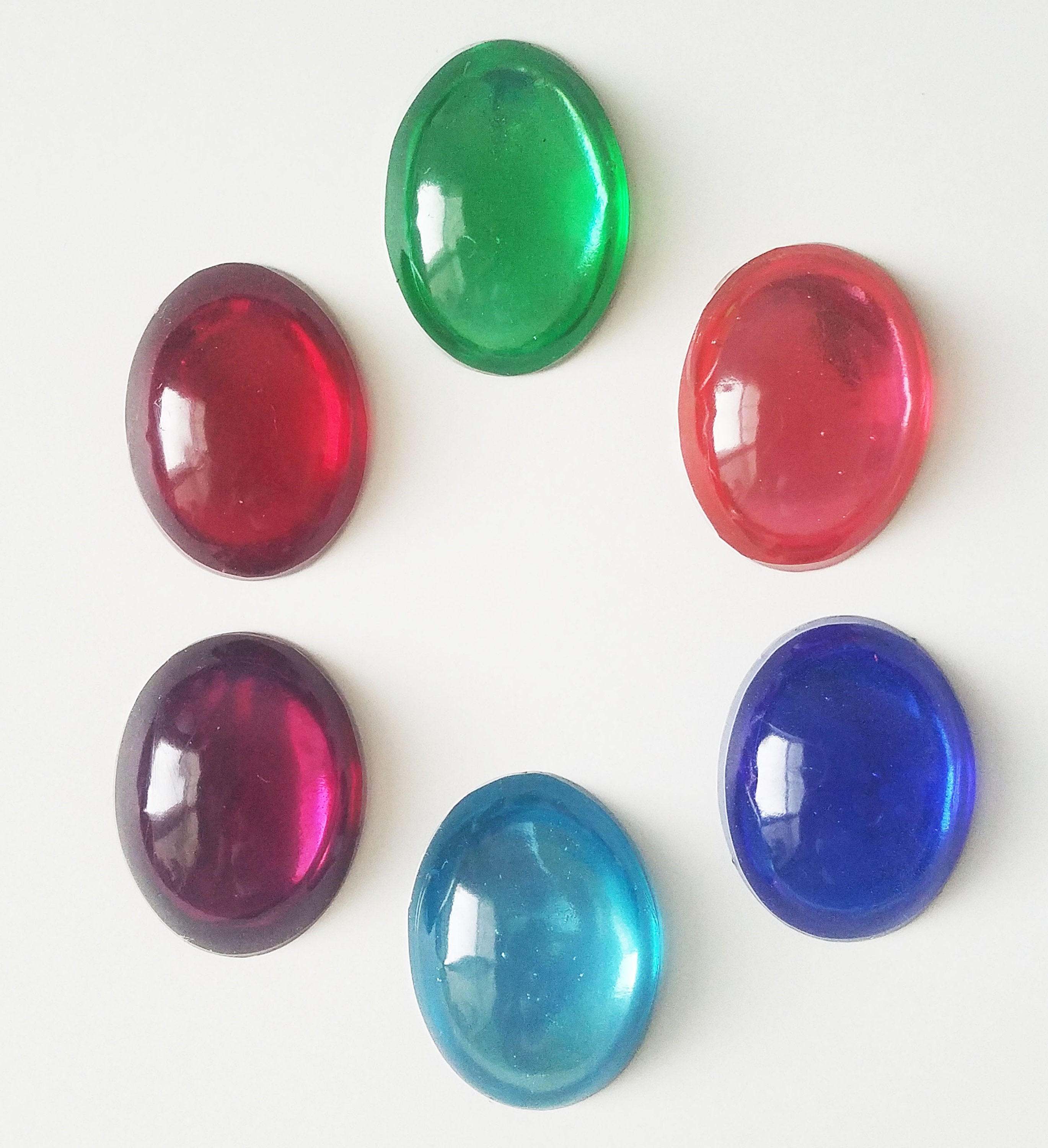 Oval Gem (comes in Many Colors) - Etsy