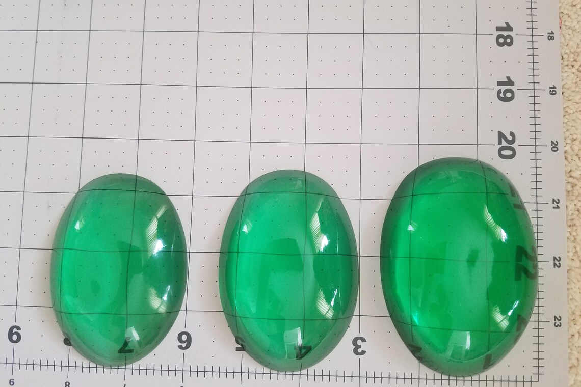 Extra Large Oval Gem (comes in Many Colors) - Etsy