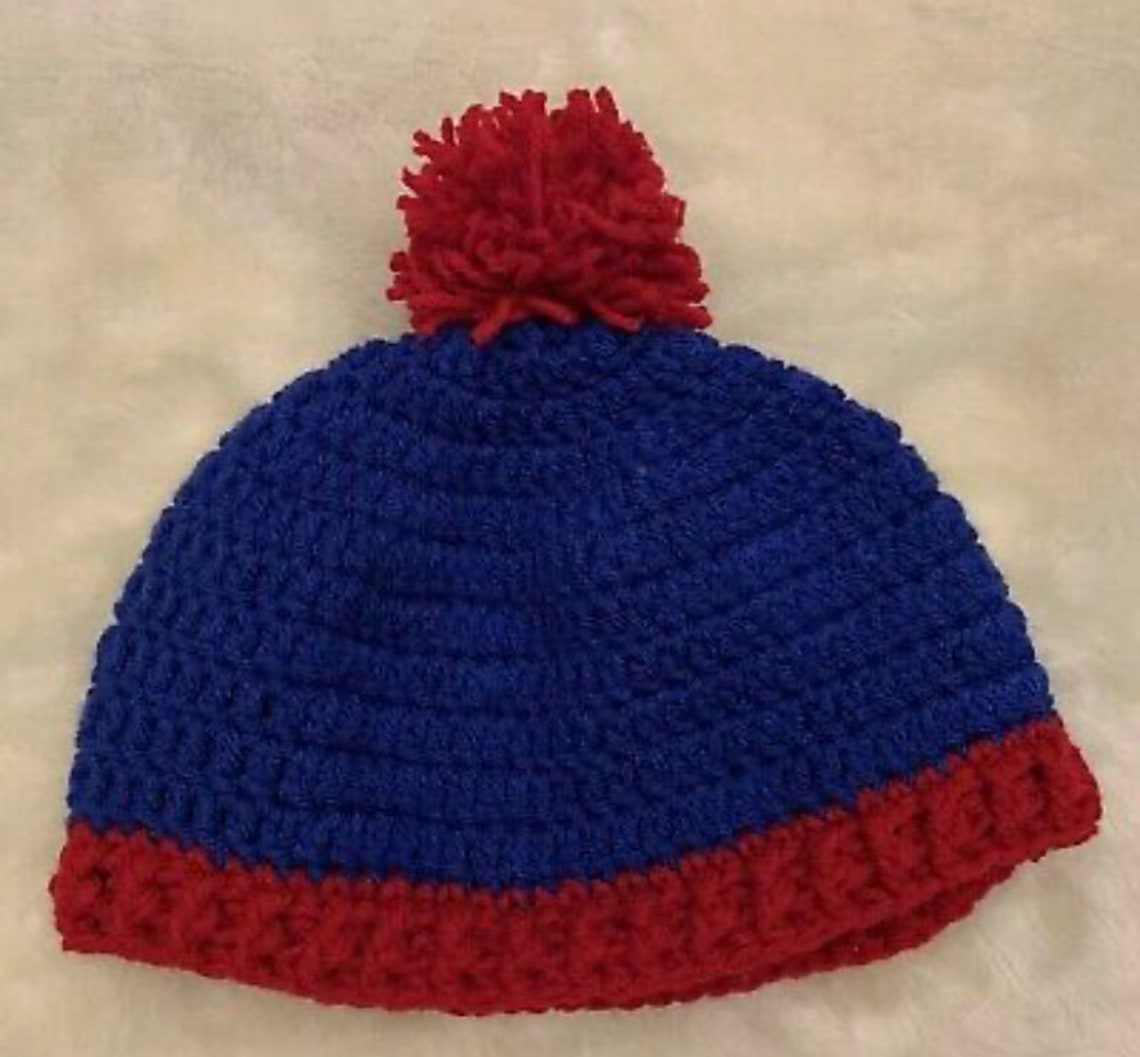 South Park Inspired Beanie Handmade Crochet Hat Stan Marsh Cosplay - Etsy