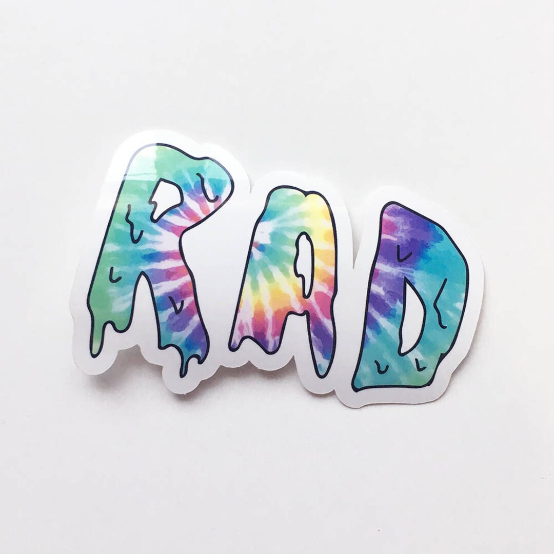 Rad Sticker . Laptop Stickers . Planner Stickers - Etsy