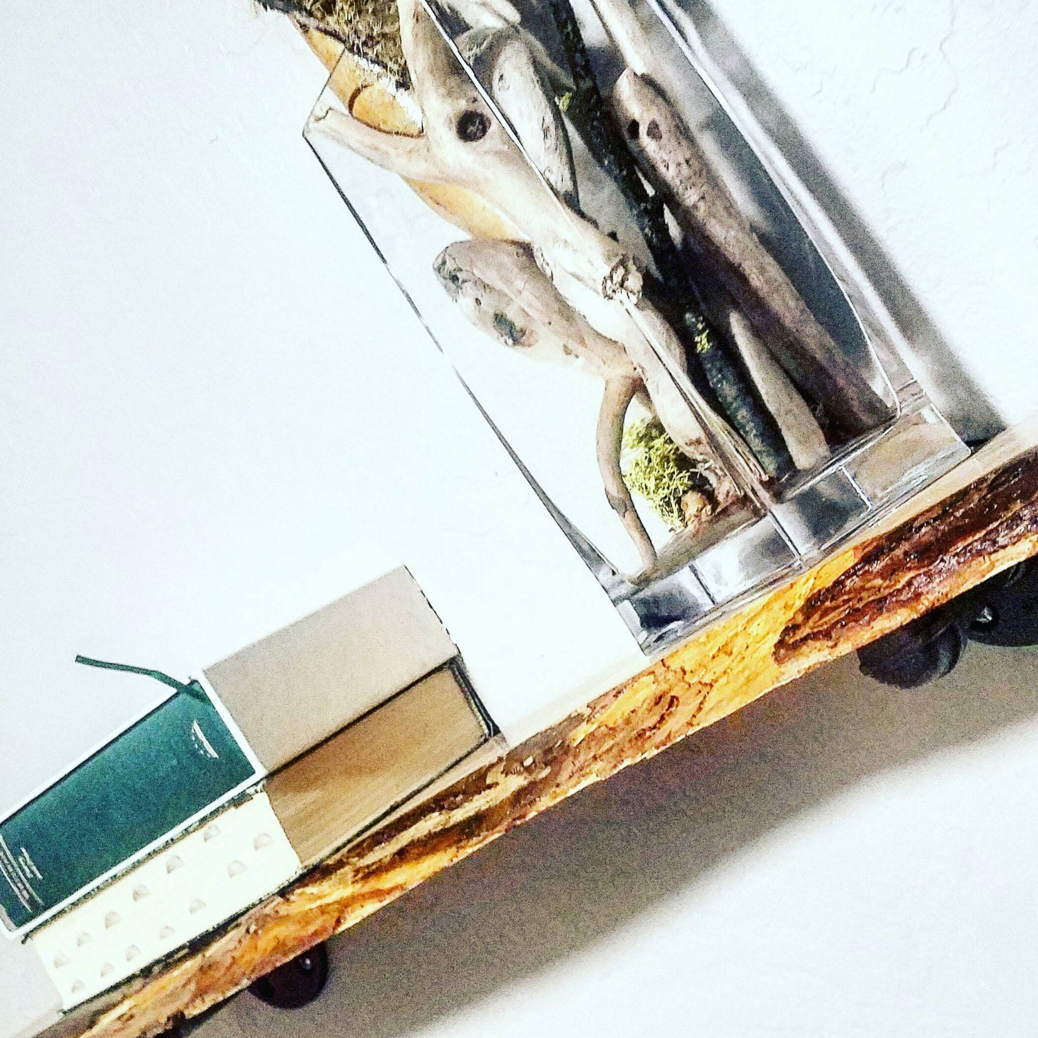 Natural Live Edge Shelf - Etsy
