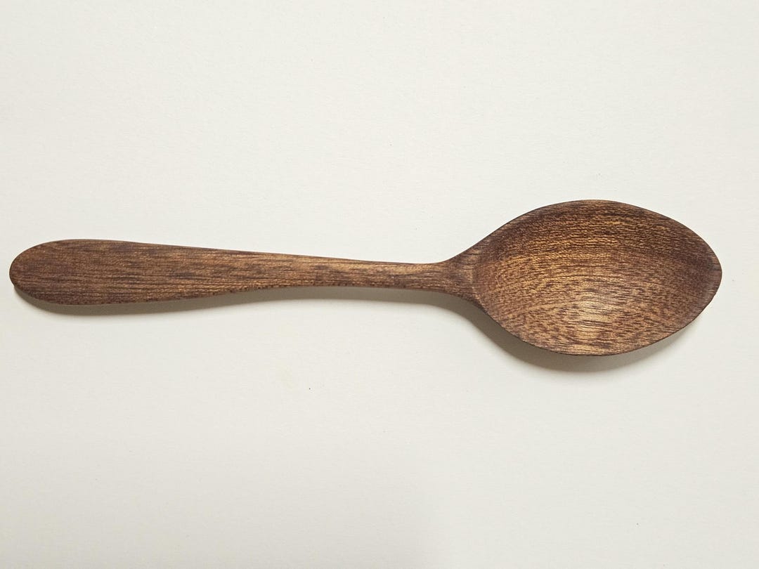 Mahogany Wood Hand Crafted Spoon - Etsy