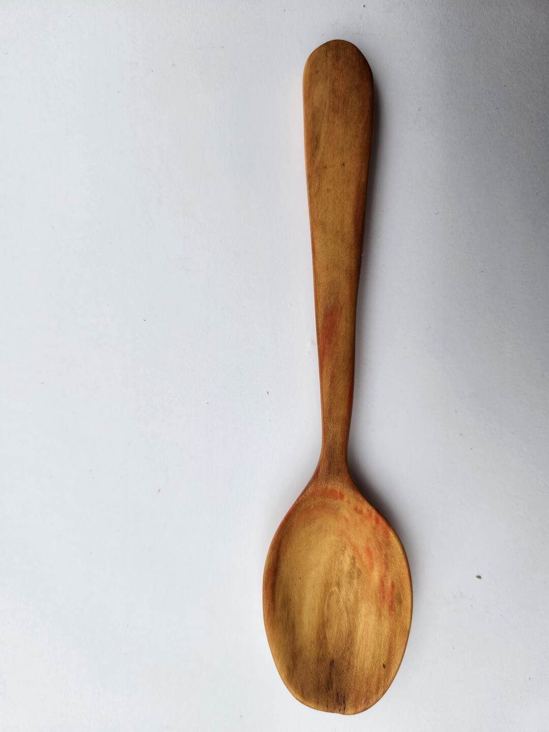 Hand Carved Box Elder Flame Spoon - Etsy
