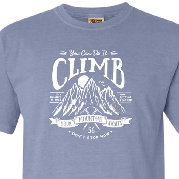 Climbing T Shirt - Etsy