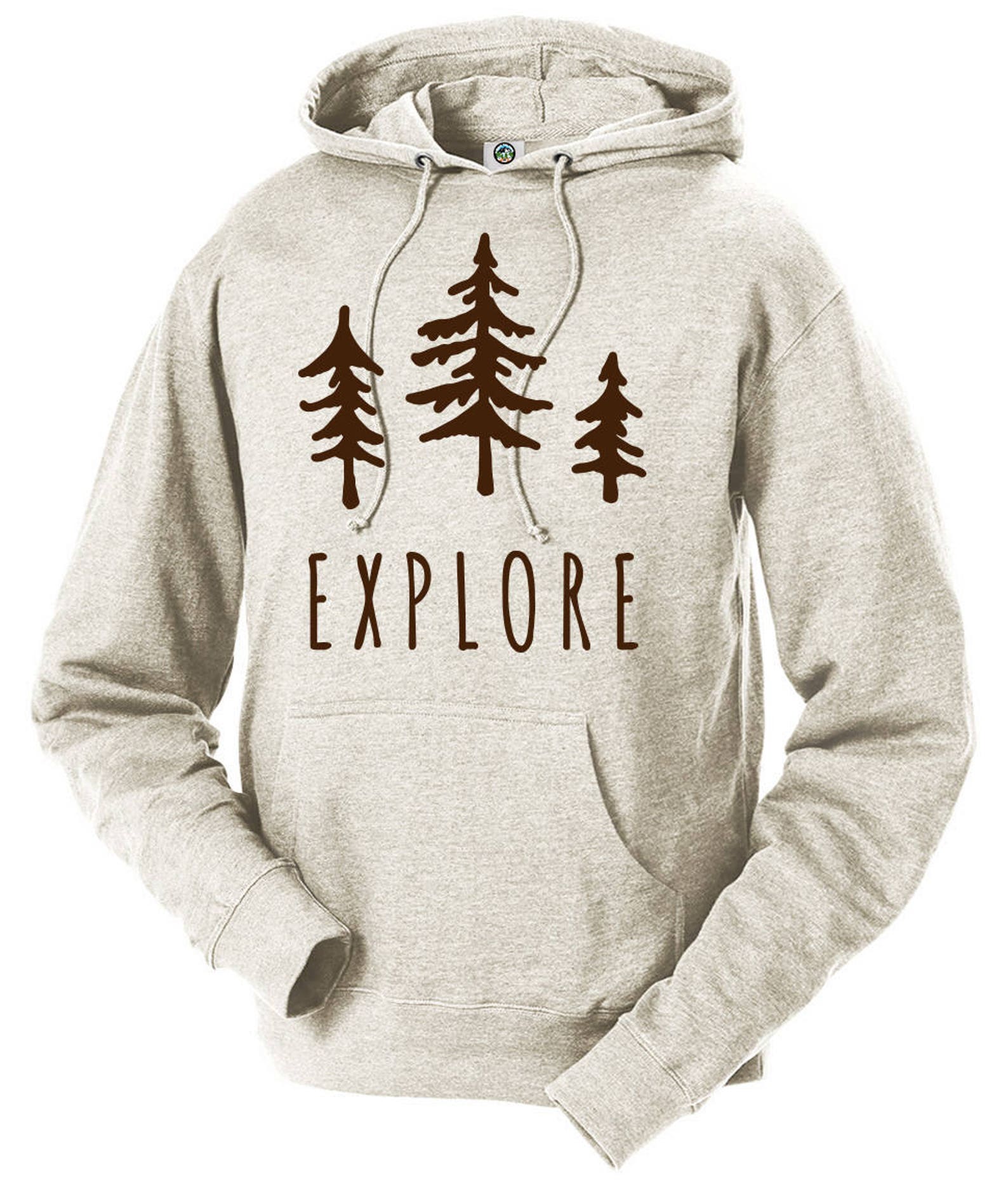 Explore Trees National Park Adventure Unisex Hoodie - Etsy