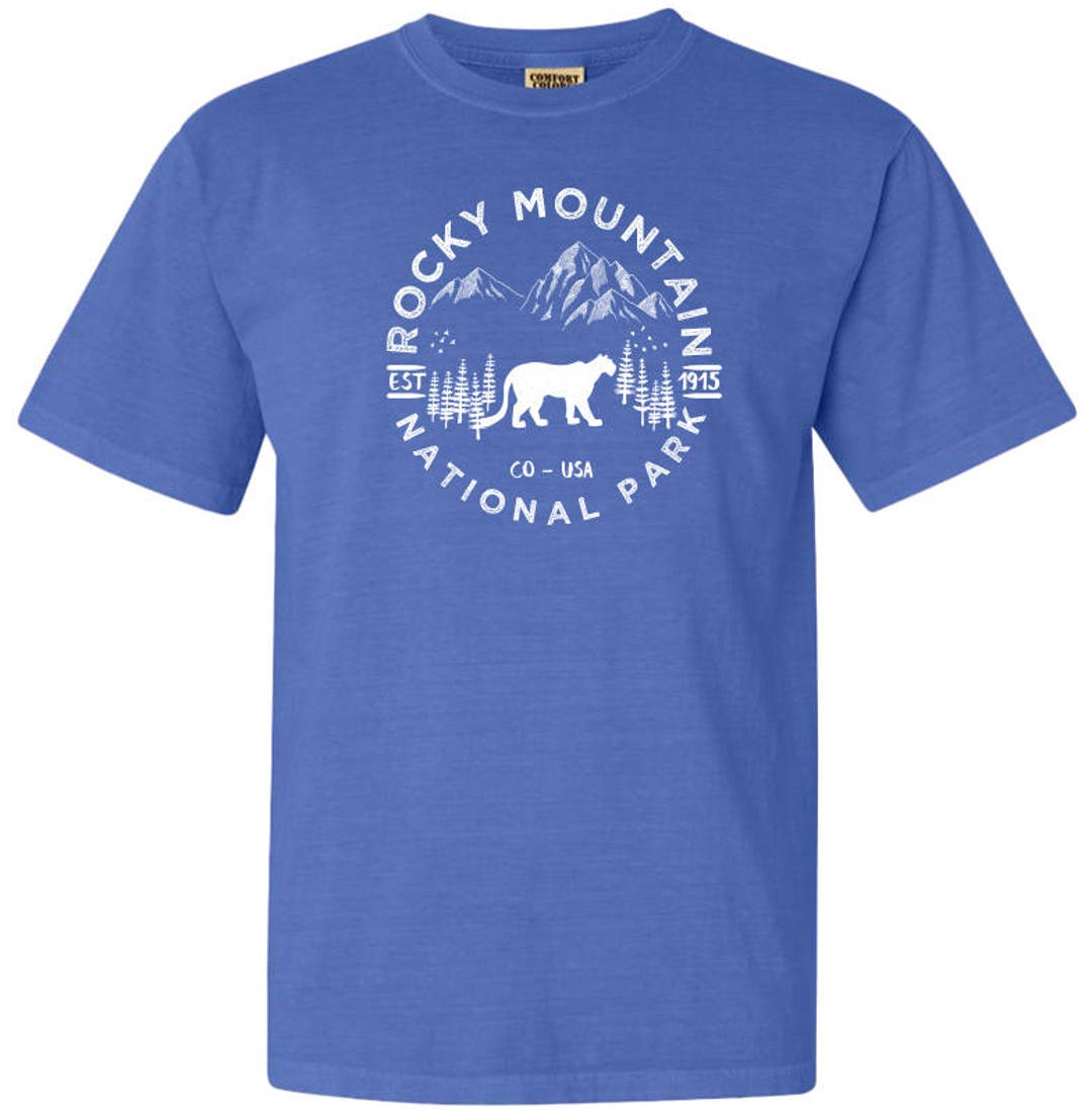 Rocky Mountain National Park Adventure Comfort Colors T Shirt - Etsy
