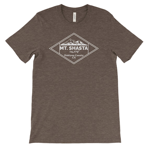 Mt Shasta Adventure Unisex Bella Canvas Tshirt - Etsy