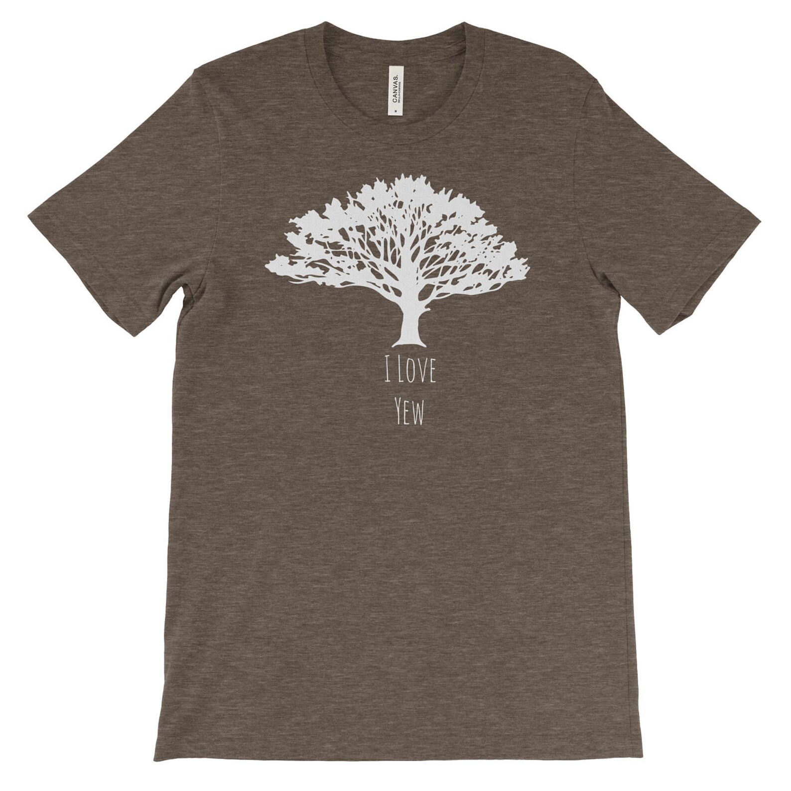 I Love Yew Tree T Shirt - Etsy