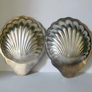 Silver Plate Clam Shell Dish by Oneida, Set of 2 - Etsy