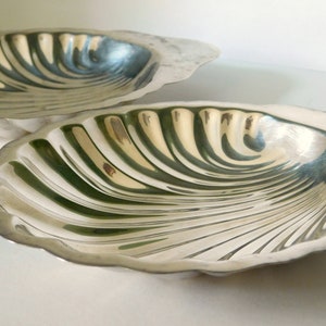 Silver Plate Clam Shell Dish by Oneida, Set of 2 - Etsy