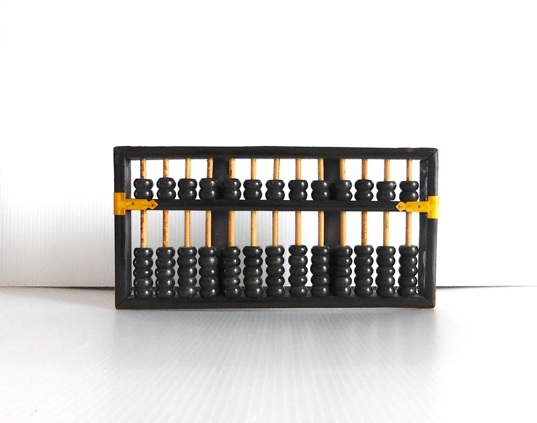 13-row Chinese Abacus by Lotus Flower - Etsy