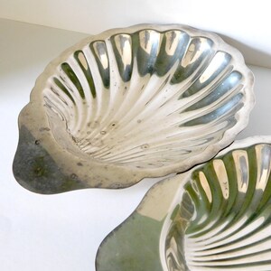 Silver Plate Clam Shell Dish by Oneida, Set of 2 - Etsy