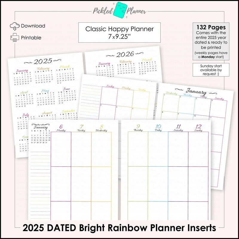 PickledPlanner - Etsy