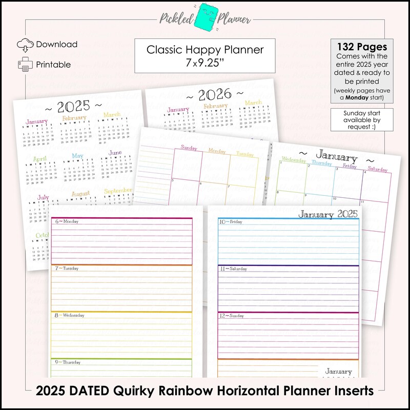 PickledPlanner - Etsy