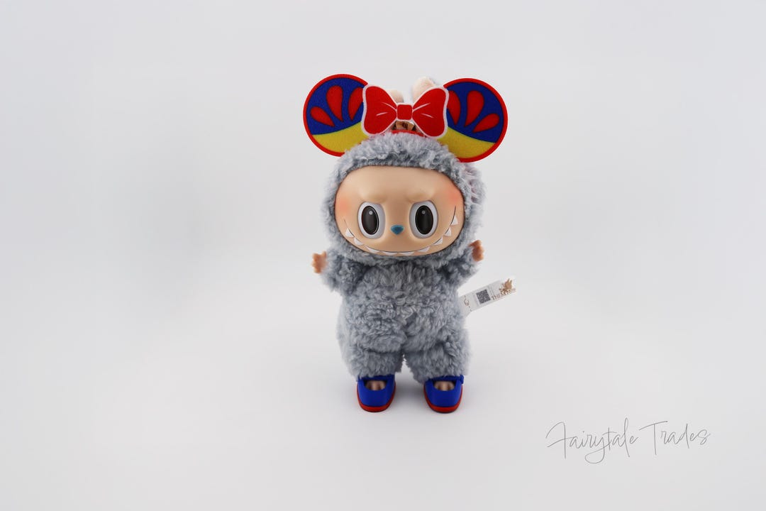 Labubu Minnie Ears Disney Labubu Snow White Minnie Ears Labubu Clothing ...