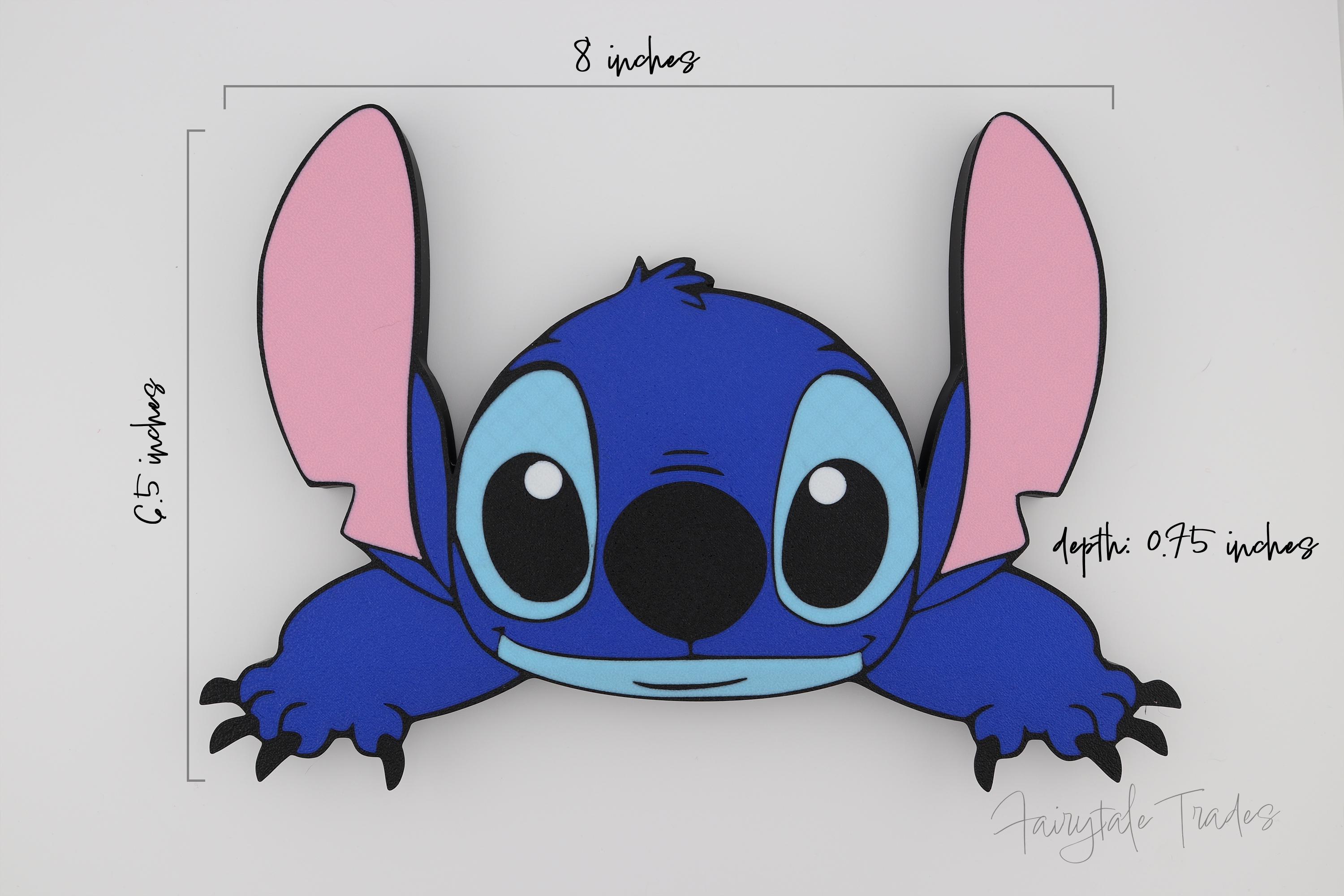 Stitch Door Frame Decor Stitch Shelf Topper Kid Room Stitch Nursery ...