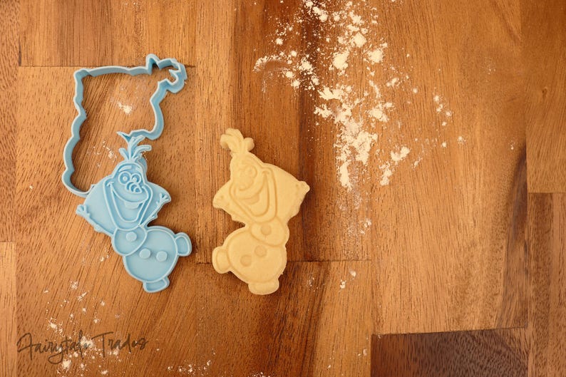 Frozen Cookie Cutter Elsa Anna Cookie Cutter Olaf Disney Cutter Play ...