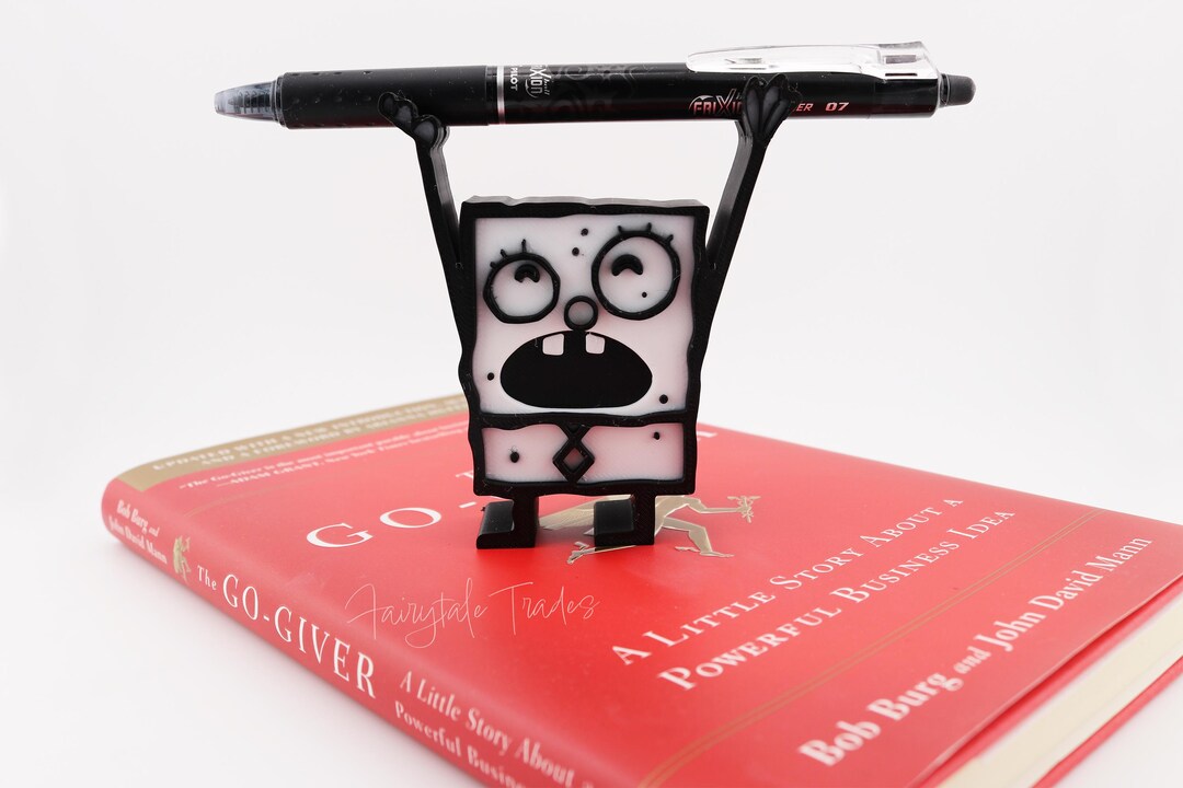 Doodlebob Pencil Holder Spongebob Doodlebob Teacher Gift Spongebob ...