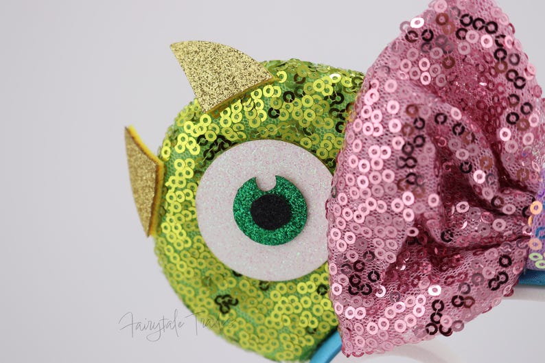 Mickey Ears Monsters Inc Sully and Mike Wazowski Monsters Inc Disney ...