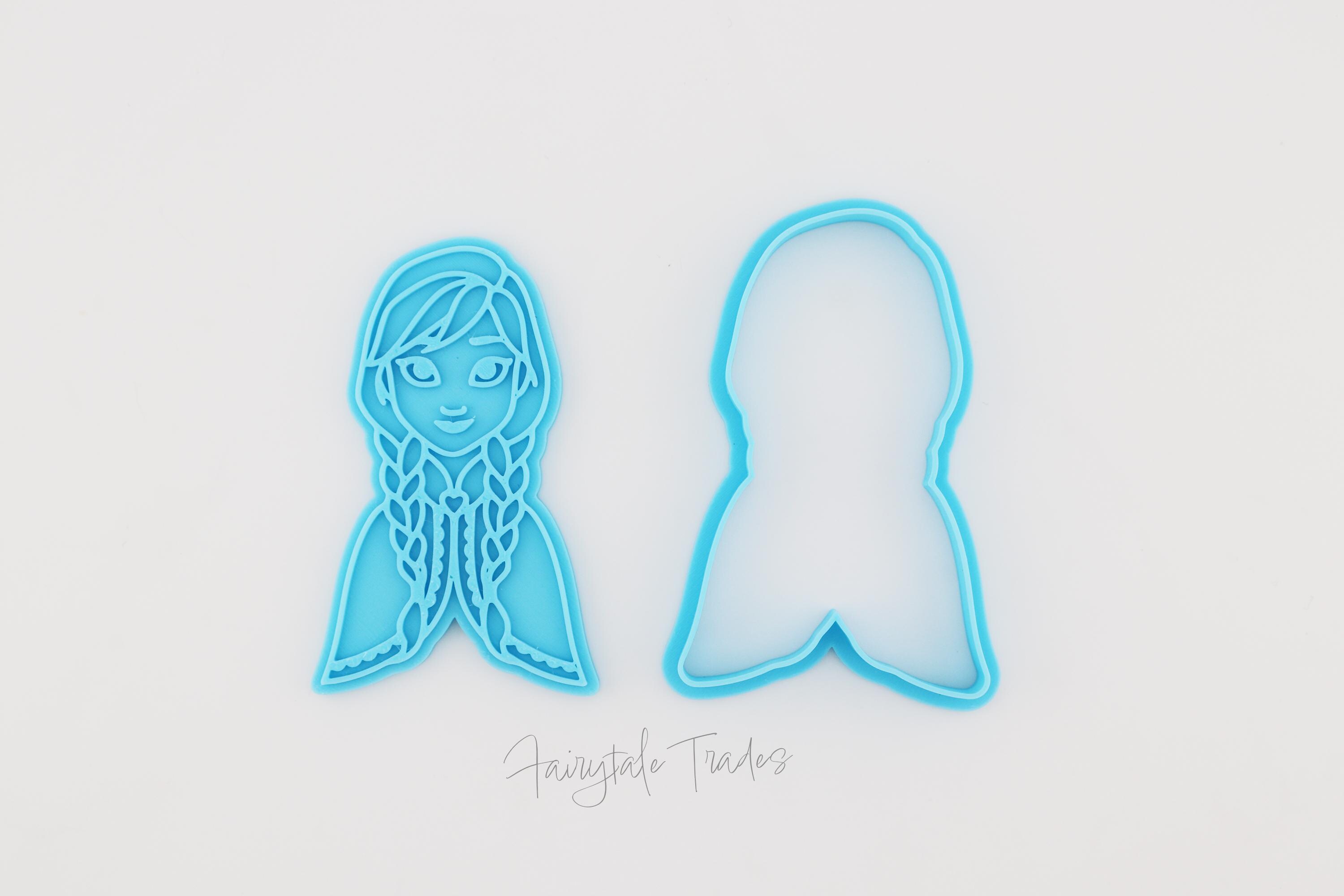 Frozen Cookie Cutter Elsa Anna Cookie Cutter Olaf Disney Cutter Play ...