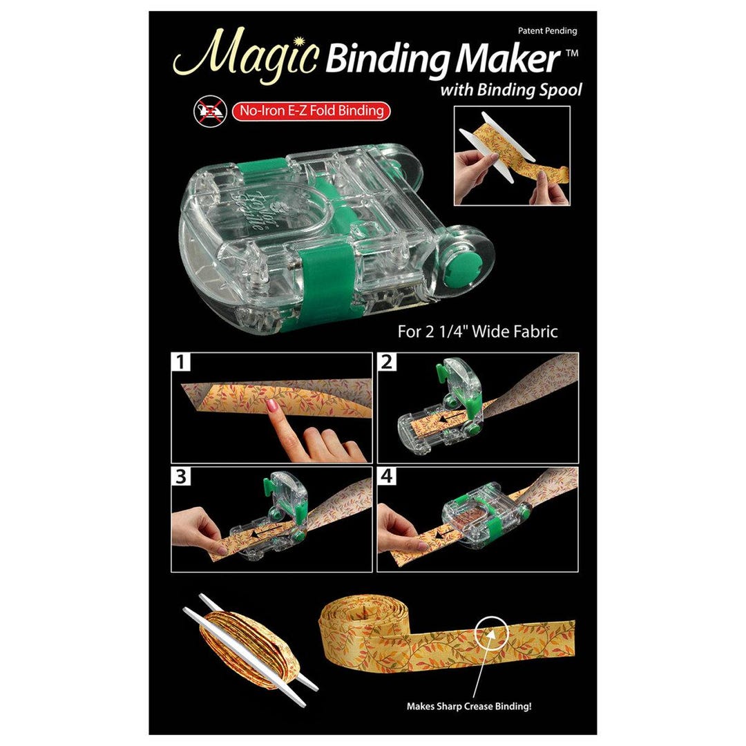 2 1/4" Magic Binding Maker, Free Shipping, Magic, Binding, Maker ...