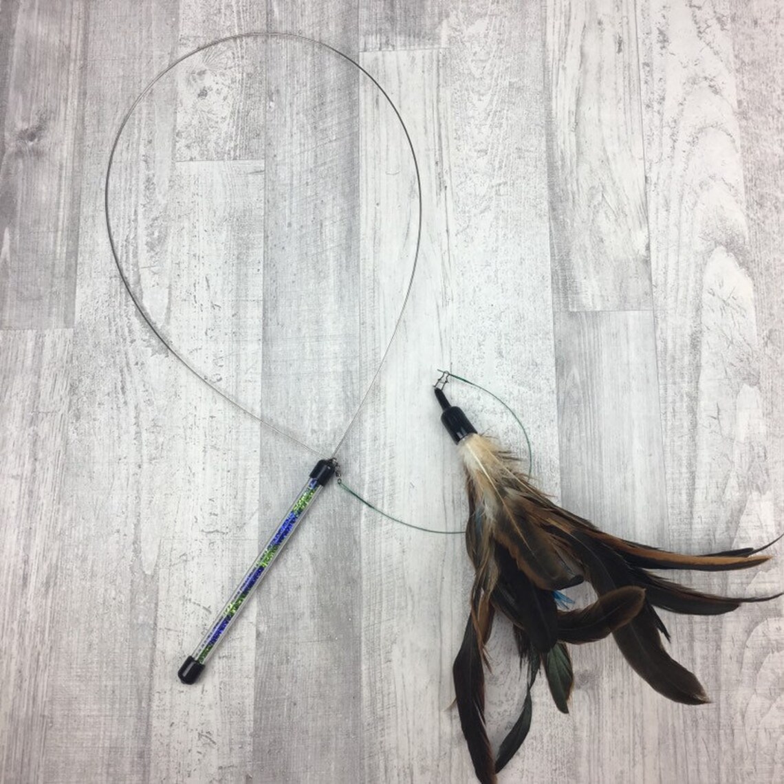 Cat Toy XL Feather Jet Cat Toy Bird Cat Toy Feathers on - Etsy