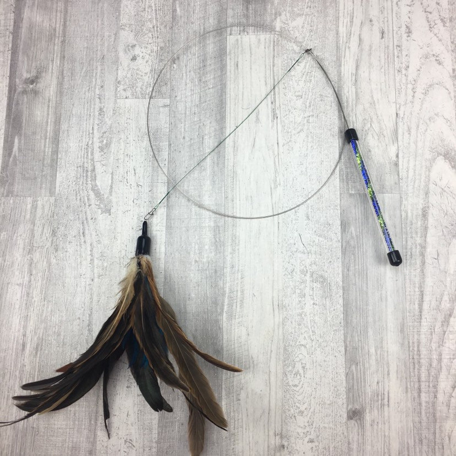 Cat Toy XL Feather Jet Cat Toy Bird Cat Toy Feathers on - Etsy