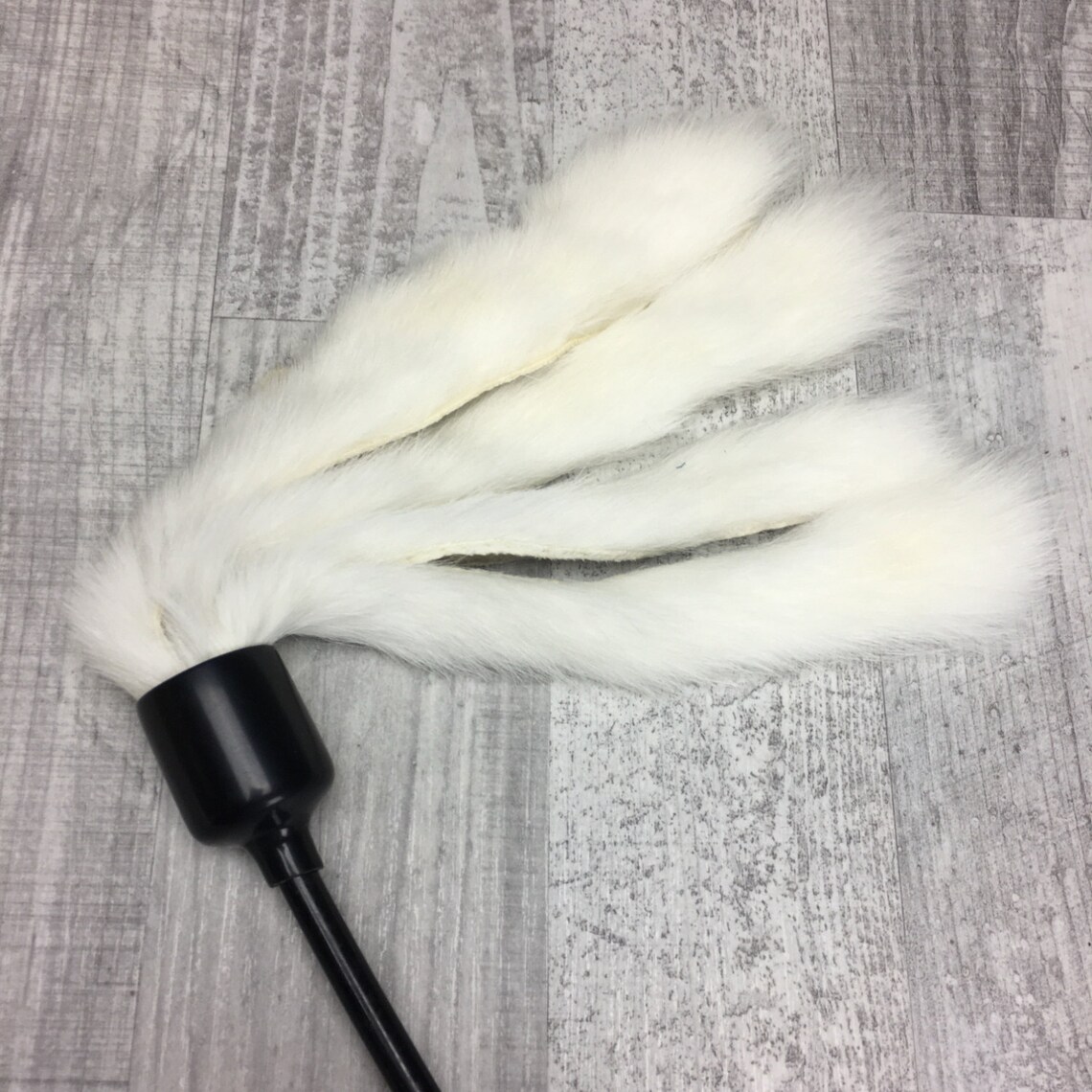 Cat Toy XL Rabbit Fur Cat Teaser Toy Rabbit Fur Cat Toy - Etsy