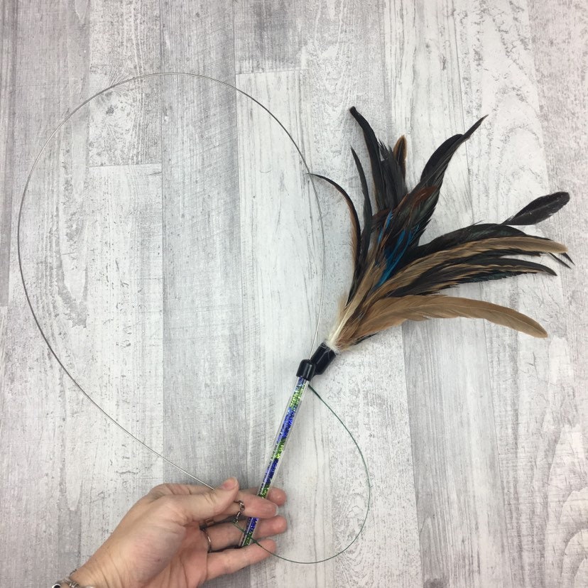 Cat Toy XL Feather Jet Cat Toy Bird Cat Toy Feathers on - Etsy