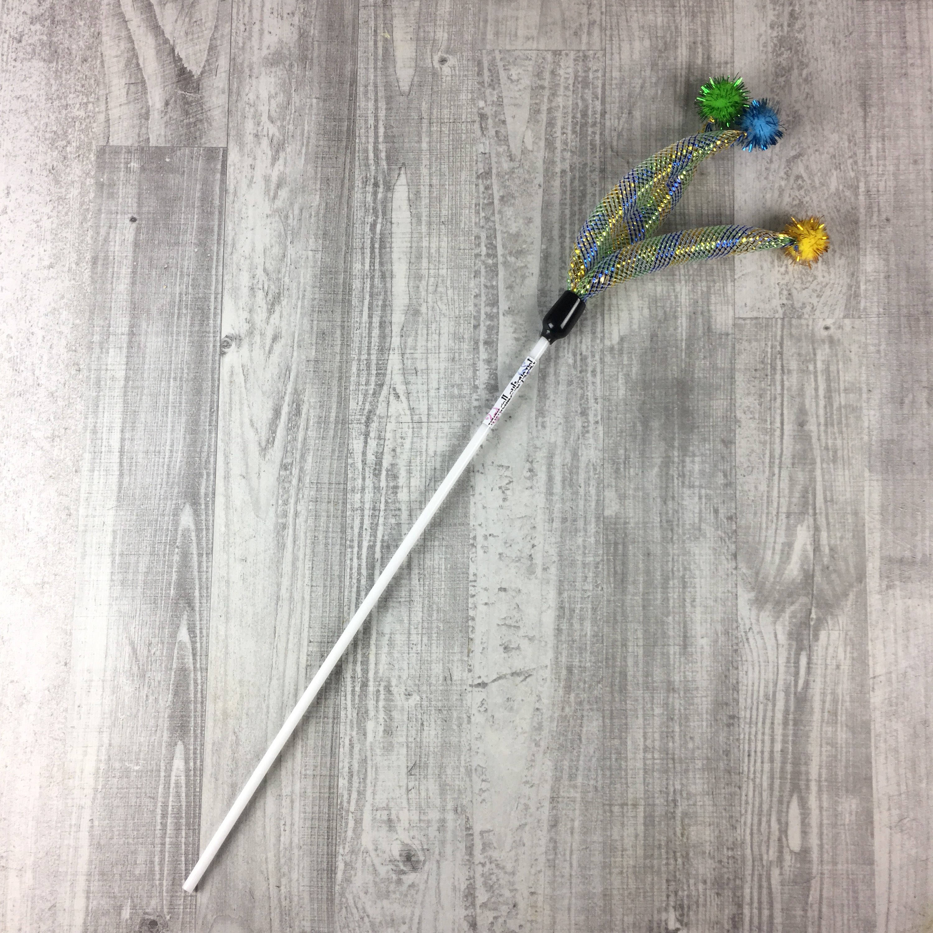 Cat Toy Jester With Bells Cat Teaser Toy Bell Cat Toy - Etsy