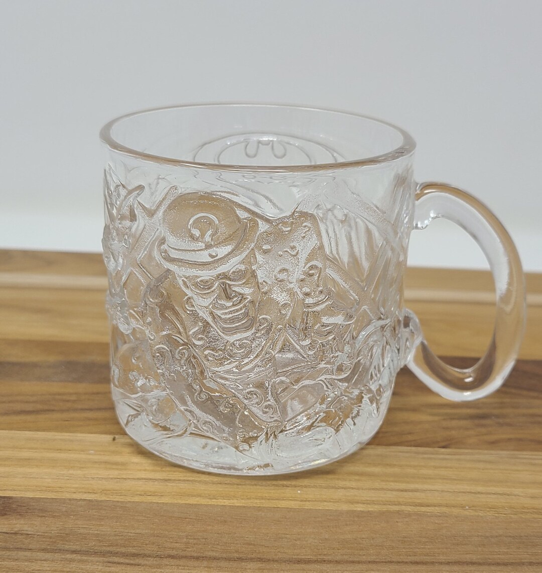 1995 Mcdonald's THE RIDDLER - Commemorative Batman Forever Clear Glass ...